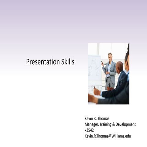 Presentation Skills | PPTX
