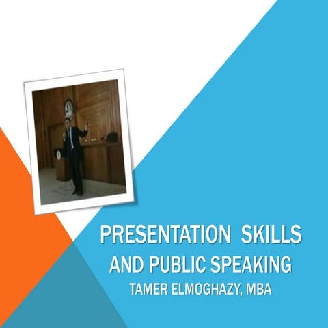 Presentation & Public speaking skills | PPT