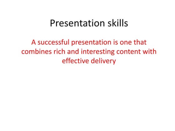 Presentation Skills by Akshat Jain.pptx) | PPT
