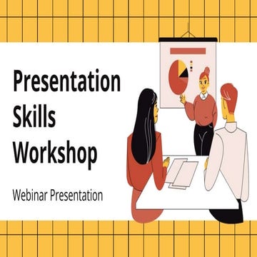 Presentation Skills Workshop Yellow and Black Minimal Geometric.pptx