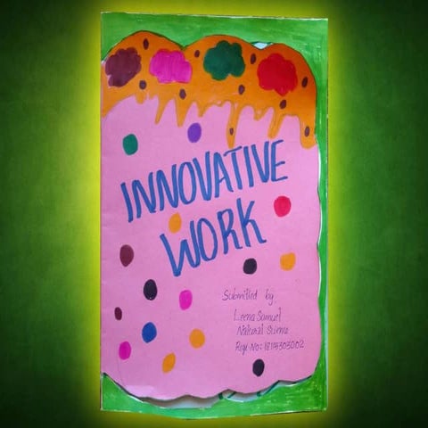 Innovative Work | PPTX