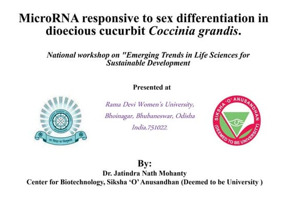 Microarray Case Study (analysis) | PPT