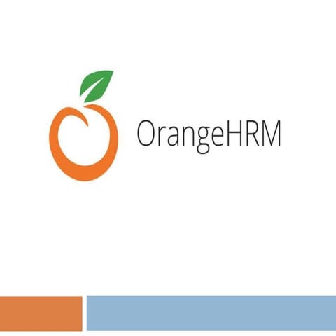Orange Hrm Logo OrangeHRM – Building Custom HR Experience Modules