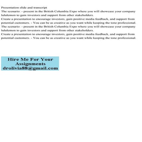 Presentation slide and transcript The scenario - present in the B.pdf