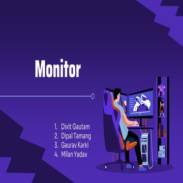 Presentation slide on MONITOR.pptx...... | PPTX