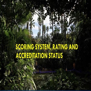 Presentation slides 5 - Scoring system, Rating and Accreditation.pdf
