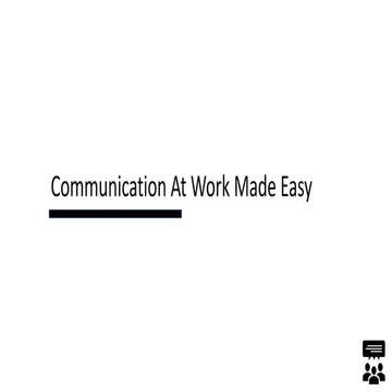 Comms Flow Diagram at work made easy.pptx