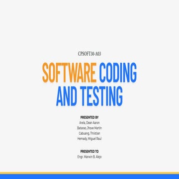 Presentation Software Coding and Testing.pdf