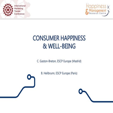 Consumer Happiness & Well-Being | PDF