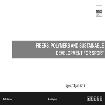 Fibers, Polymers and sustainable development for sport | PDF