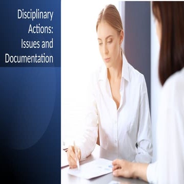 PPT-Disciplinary-Action-Issues-and-Documentation-Training-for ...