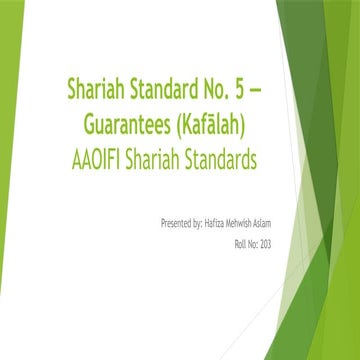 Shariah standard an its types of Islamic business and finance | PPTX