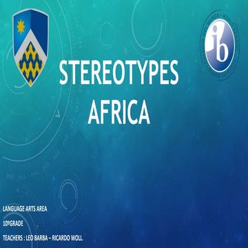 Stereotypes | PPT