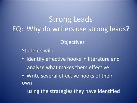 Writingleads | PPT