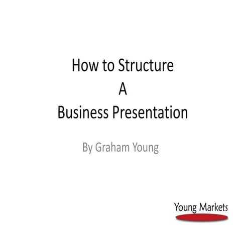 Presentation Structure | PPT