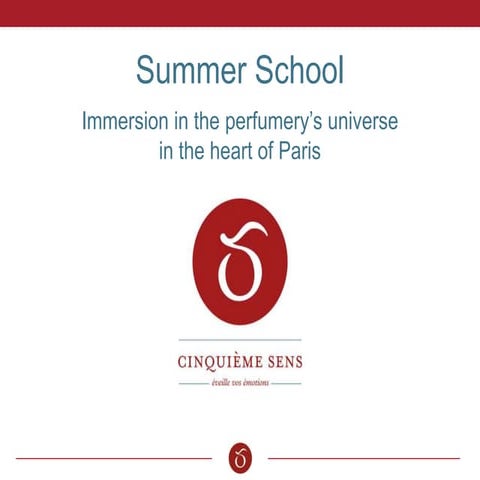 Perfume training in Paris | PPTX