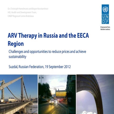ARV Therapy in Russia and the EECA Region | PPTX