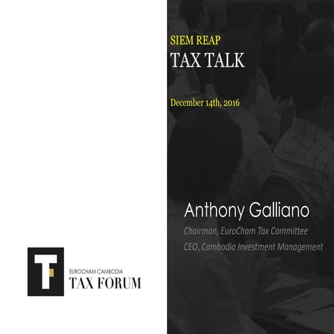 Presentation tax talk december 14 (1) | PPT