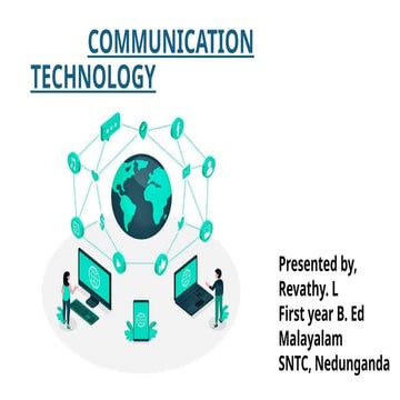 Communication technology, examples of communication technology and it's ...