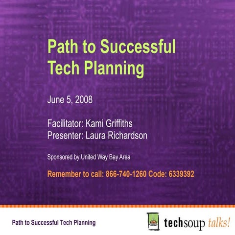 Path to Successful Tech Planning | PPT