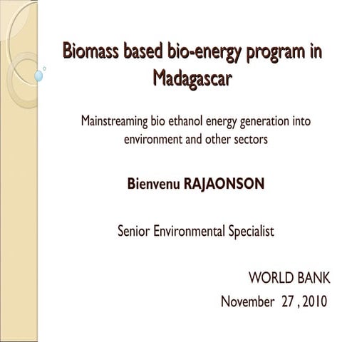 Presentation tedx final | PPT