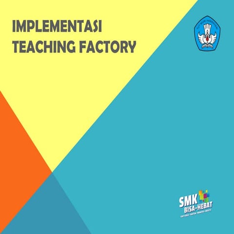 penjelasan materi tentang teaching factory | PPTX