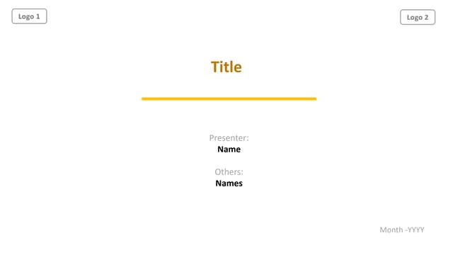 Presentation Template with structured header. | PPTX Presentation Template with structured header. | PPTX