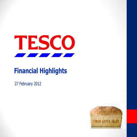 Supply chain of tesco | PDF