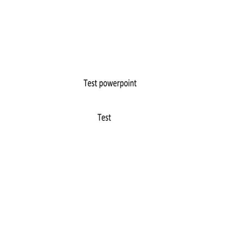 Presentation test | PPT