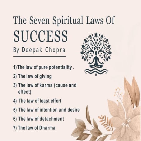 Presentation_The Seven Spiritual Laws Of Success.pptx