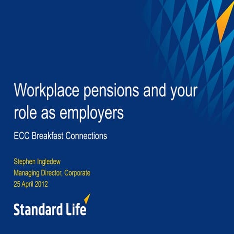 Standard Life Pension Reform Presentation | PPT