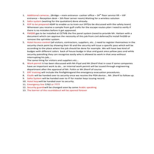 Presentation topic | DOCX | Home Security | Home & Garden