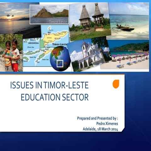 Issues In Timor-Leste Education | PPTX
