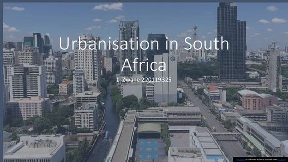 Urbanization | PPT
