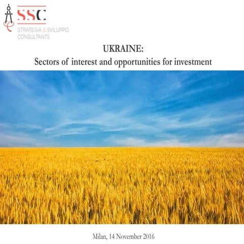 Opportunities for doing business in Ukraine. | PPT
