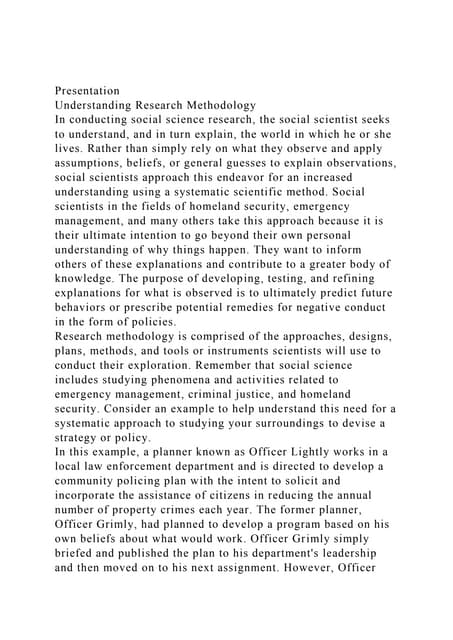 Lesson 19 choosing an appropriate research design | PPT