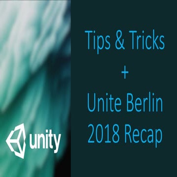 Unity Tipps and Tricks | PDF