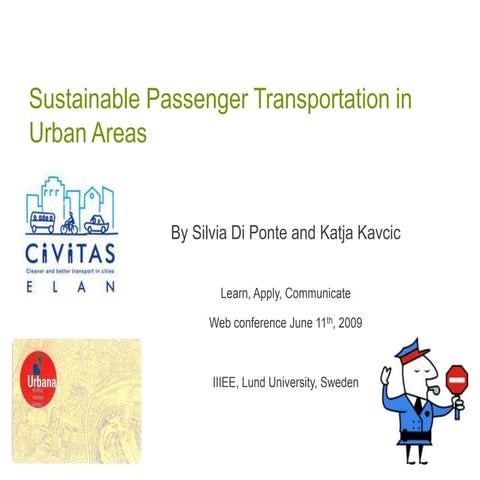 Presentation Urban Mobility Final | PPTX