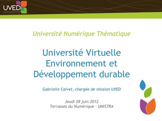 Fondation_uved presentations