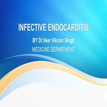 Infective Endocarditis | PPT