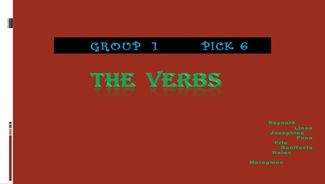 Jay Verb powerpoint | PPT