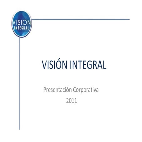 Presentation Vision Integral | PDF
