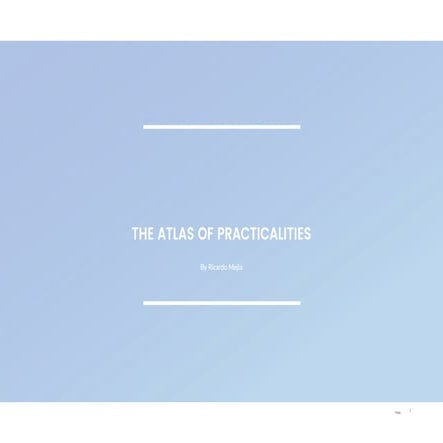 The atlas of practicalities | PDF