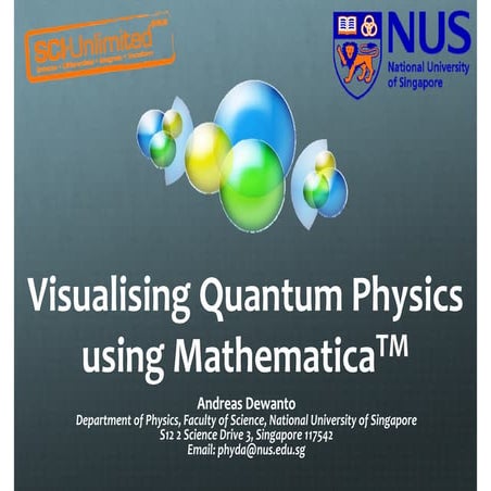 Visualising Quantum Physics using Mathematica | PDF