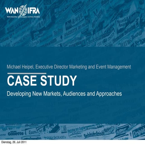 Developing New Markets and Audiences | PDF