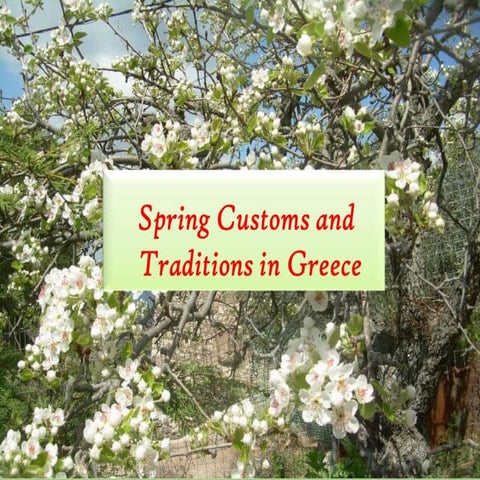 Spring customs and traditions in Greece | PPT