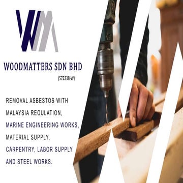 Presentation wood matters | PPTX