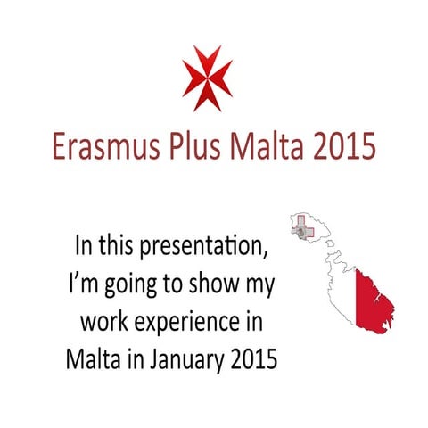 My work experience in Malta by Michele | PDF