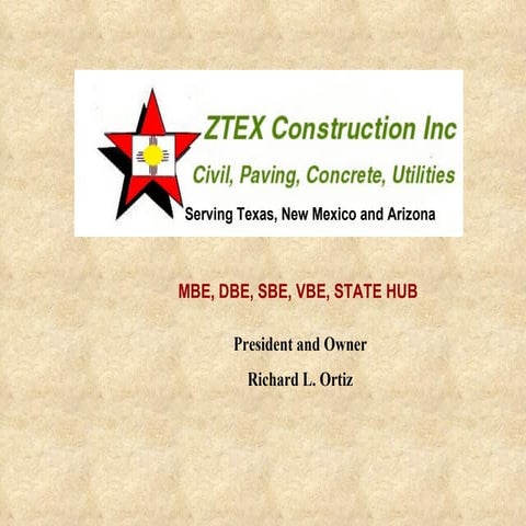 Presentation Ztex | PPT | Construction Industry | Industries
