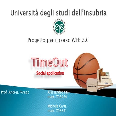 TimeOut application | PPT